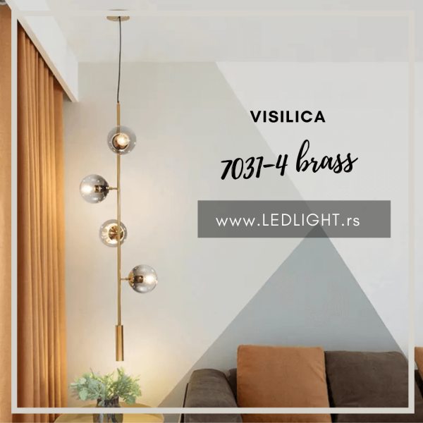 Visilica 7031-4 brass