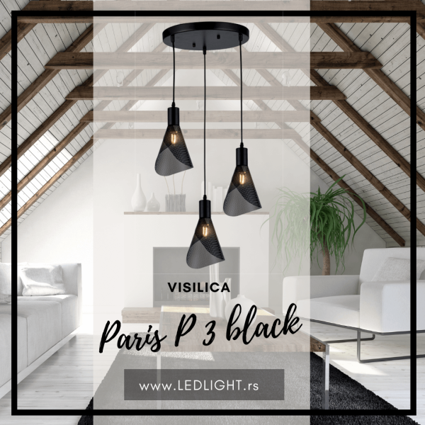 Visilica Paris P 3 black