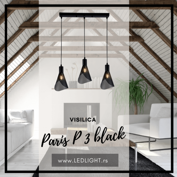 Visilica Paris 3 black