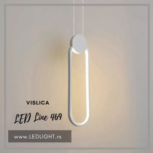 Visilica LED Line 469 Bela