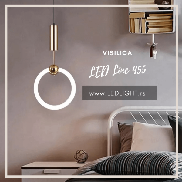 Visilica LED Line 455 Brass