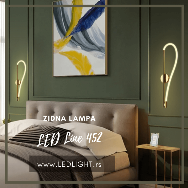 Zidna lampa LED Line 452