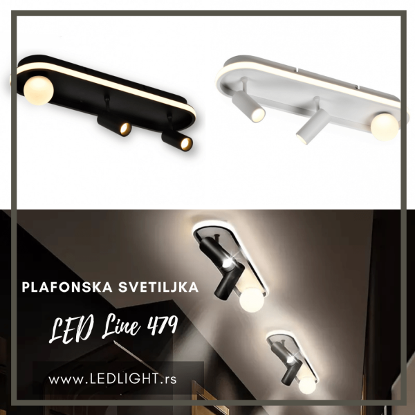 Plafonska svetiljka LED Line 479 white