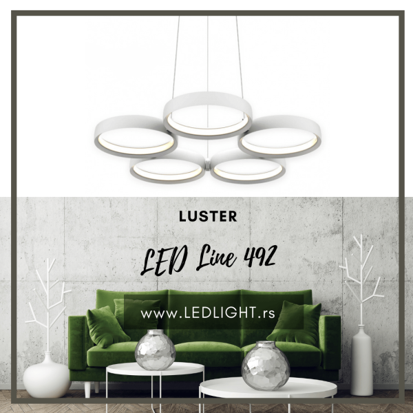 Luster LED Line 492 white