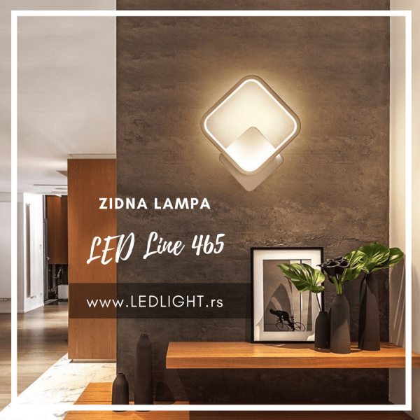 Zidna lampa LED Line 465 White