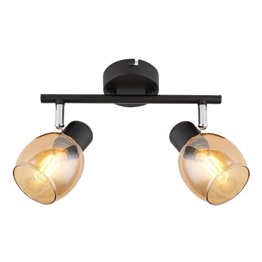 Spot lampa 195120 crna braon