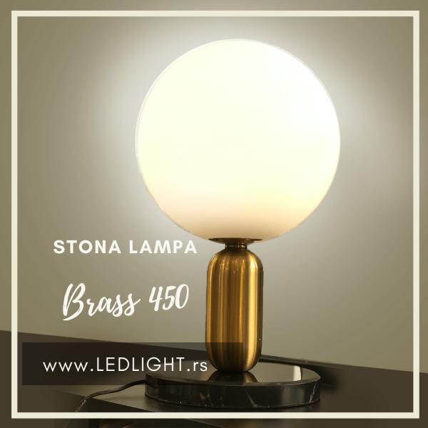 Stona lampa Brass 450