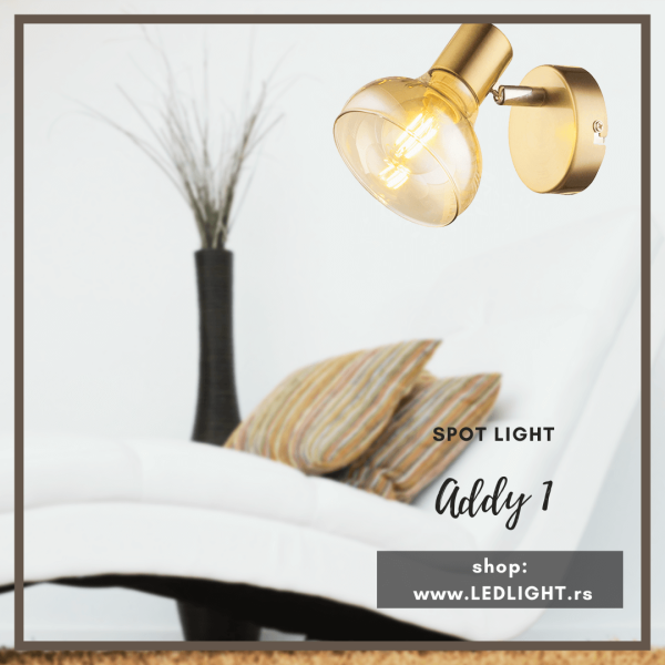 ADDY SPOT 1XE14 230V GOLD