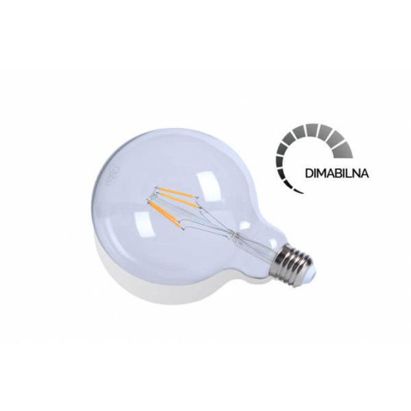 LED SIJALICA FILAMENT DIM G125 4W E27 2700