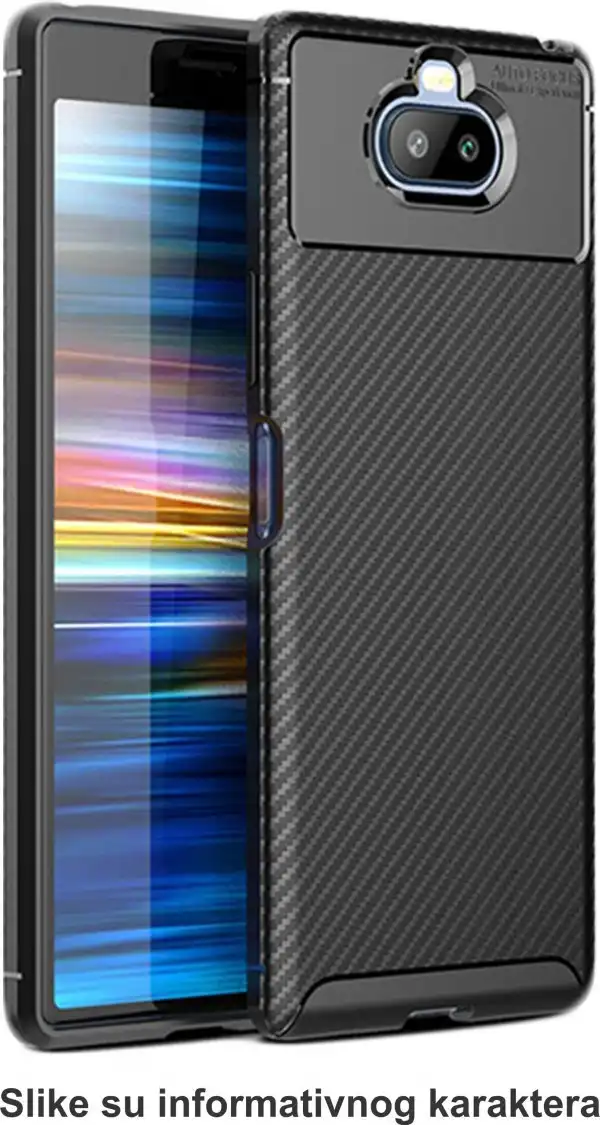 GEMBIRD MCTK74-SAMSUNG S20 Plus Futrola Carbon Fiber Silicone Black