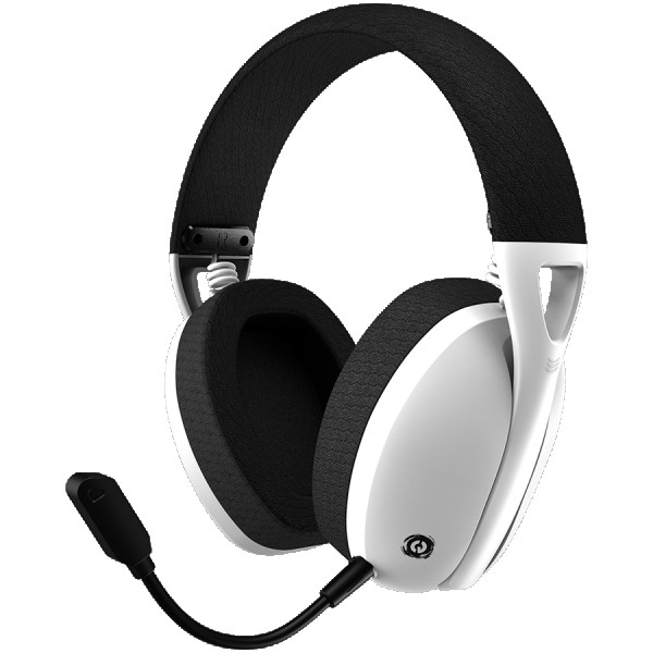Canyon Gaming BT headset, +virtual 7.1 support in 2.4G mode, with chipset BK3288X, BT version 5.2, cable 1.8M, size: 198x184x79mm, White (