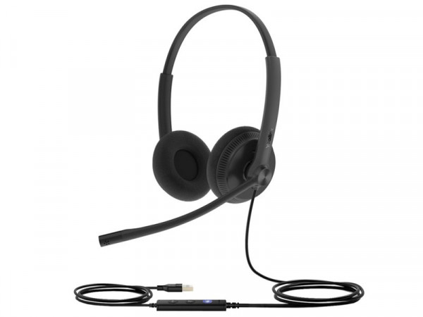 YEALINK Headset Wired USB UH34 Lite Mono Teams