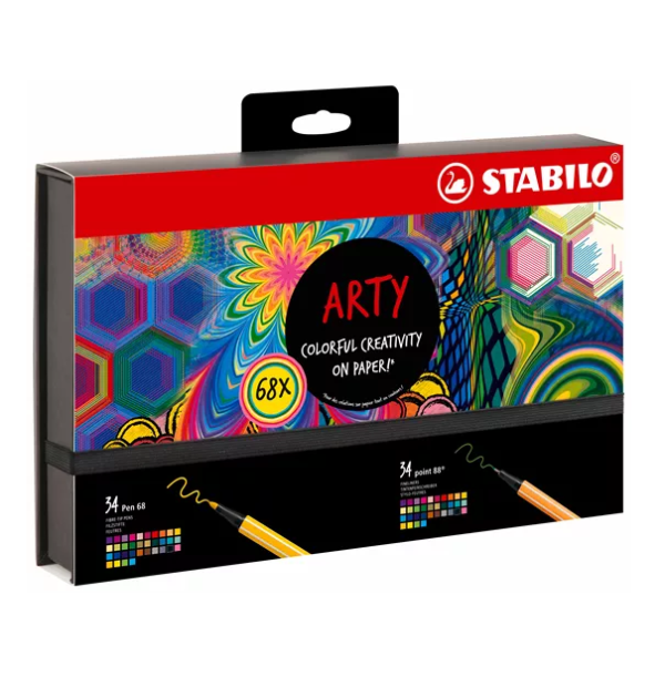 STABILO Premium Set Arty 88/68 Colorful creativity 77/6-1-20