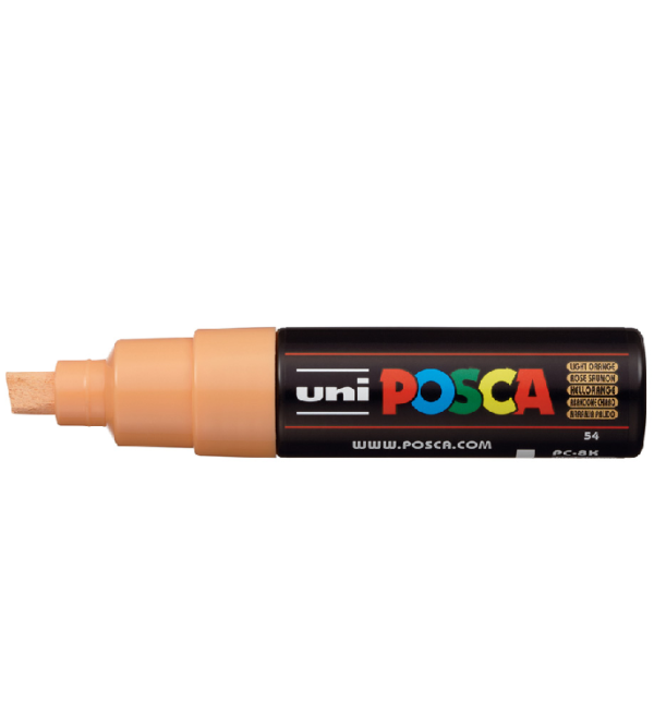 Uni POSCA Marker PC-8K, light orange