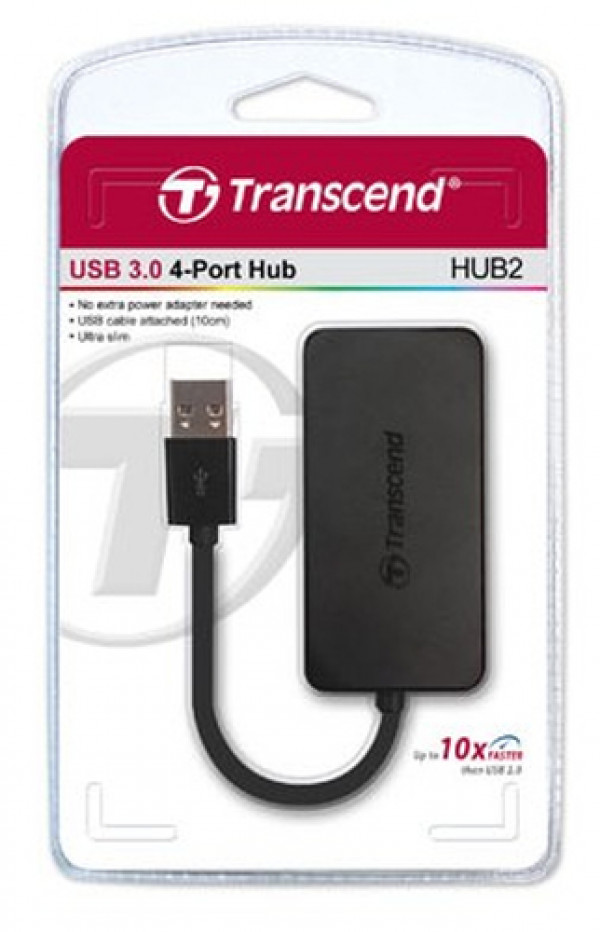 Transcend USB HUB 3.0 4 porta TS-HUB2K