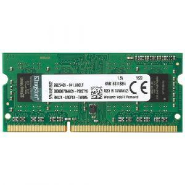 Kingston SODIMM DDR3 4GB 1600MHz KVR16S11S8/4