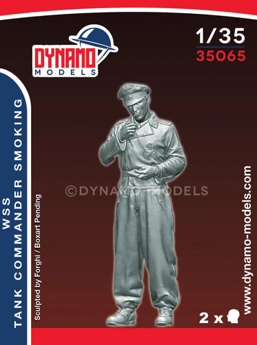 Dynamo-Models 35065 WSS Tank Commander Smoking