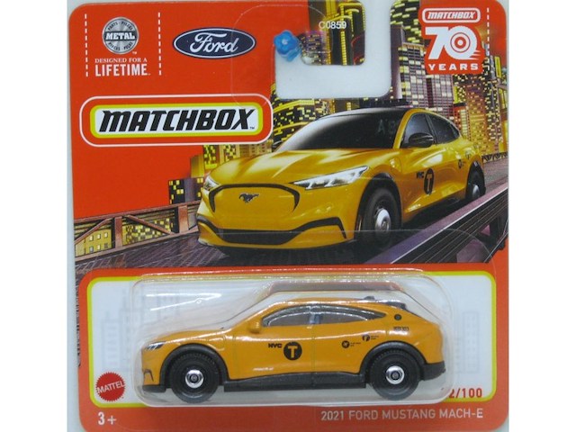 matchbox ford mustang mach E