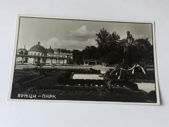 Vrnjci - Spomenik - Park - Putovala 1939.g -
