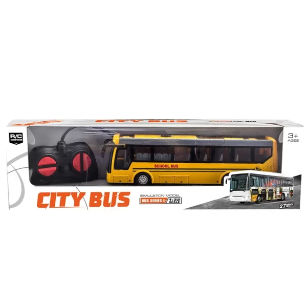 City R/C, igračka, autobus sa daljinskim upravljanjem, 273