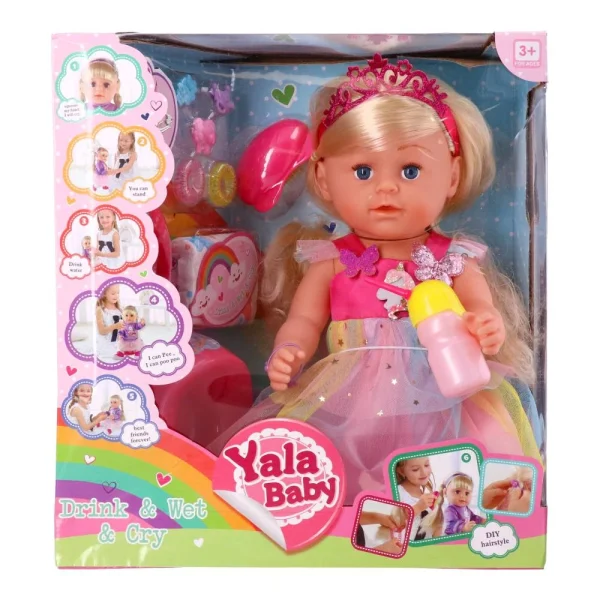 Yala baby, lutka, set, BLS008H