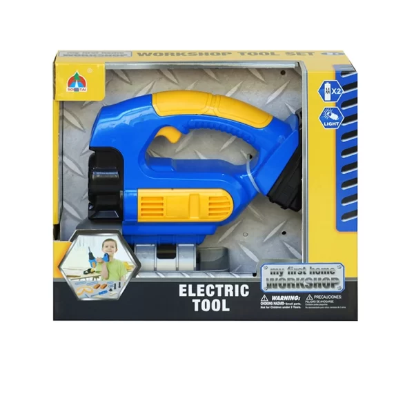 Electric tool, igračka, ubodna testera sa svetlima