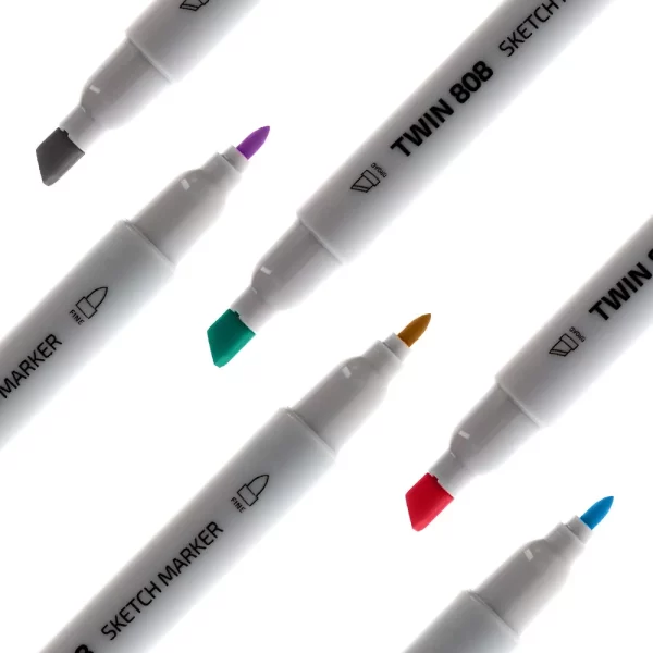 Twin 808, alkoholni sketch marker – odaberite nijansu