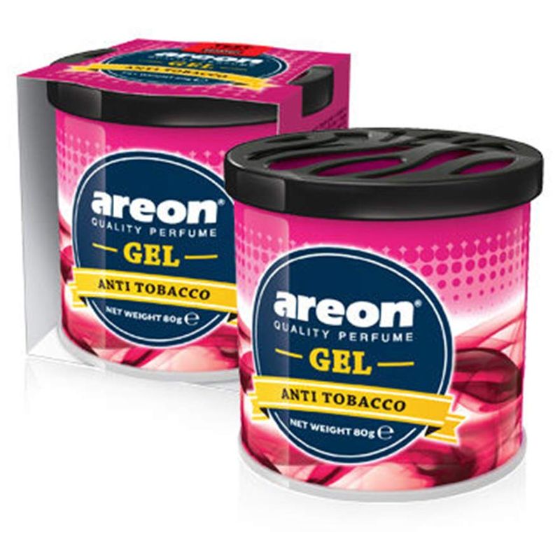 Miris za auto konzerva AREON Gel 80g - Anti Tobacco