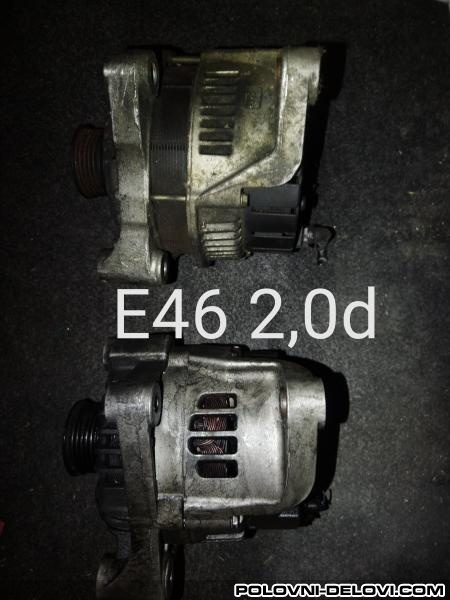 BMW 3 E46 2.0 D Alternator Elektrika I Paljenje