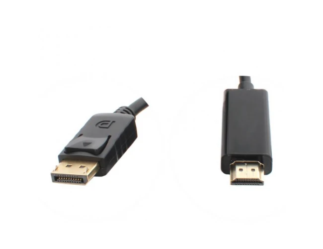 3G (77949) kabl Display Port (muški) na HDMI (muški) 1.8m crni
