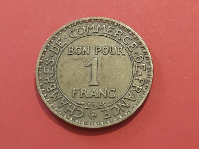 Francuska  - 1 franc 1922 god