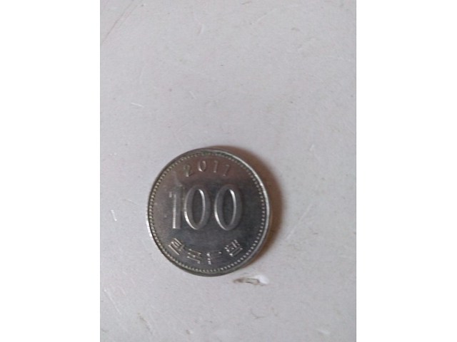 100 Vona, Južna Koreja, 2011.