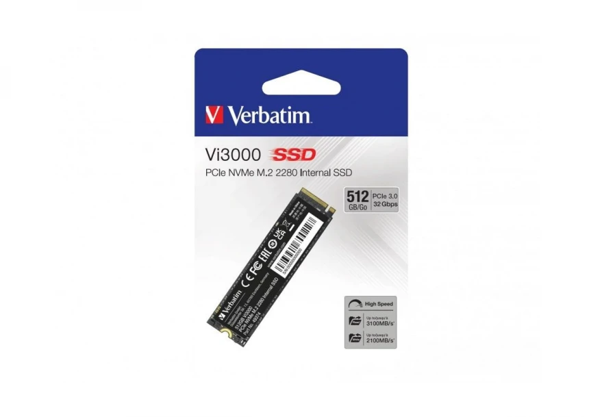 VI3000 PCIE NVME M.2 SSD 512GB (49374)