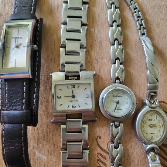 Satovi lot fossil, hilfiger, gucci