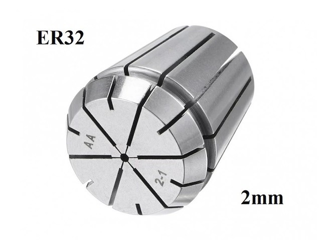 Stezna caura ER32 - 2mm - Elasticna caura