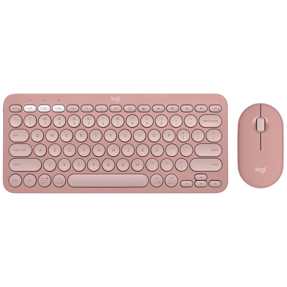 LOGITECH Pebble 2 Combo 920-012241 Pink Komplet tastatura i miš