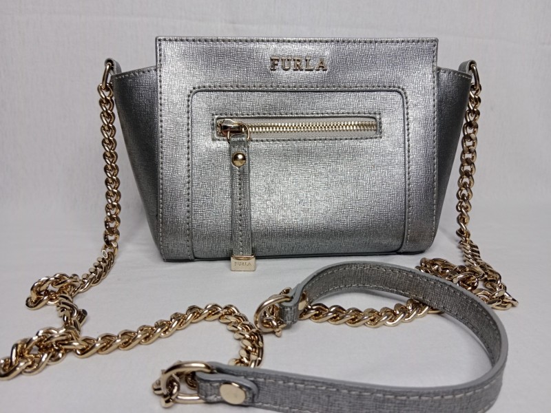 FURLA original 100% sive boje