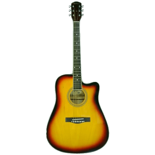 WAKERTONE Akustična ozvučena gitara - W12C-SB EQ