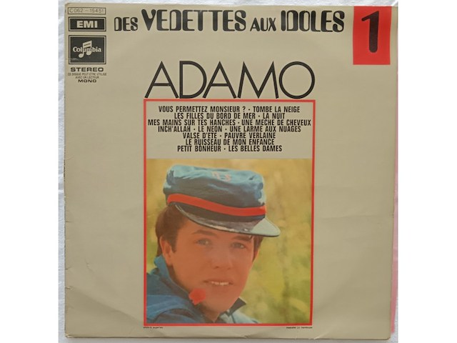 ADAMO  -  DES  VEDETTES  AUX  IDOLES