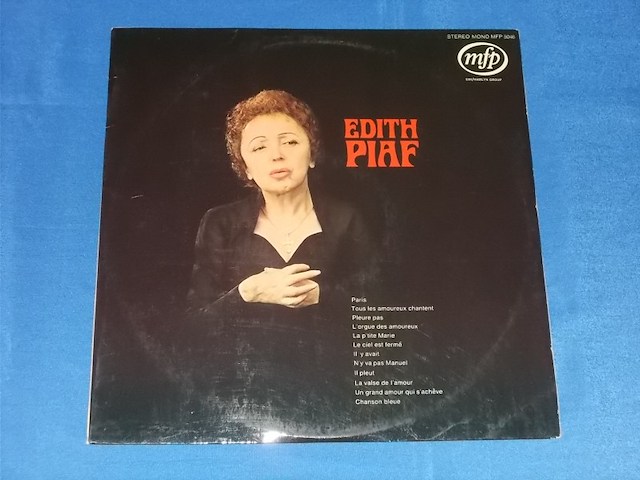 Edith Piaf - Edith Piaf (LP, France)