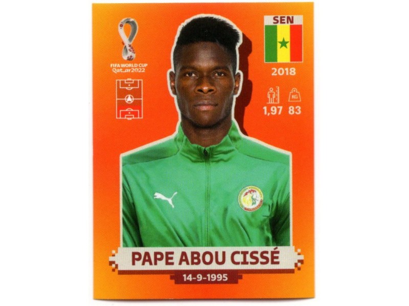 SEN.5 - Pape Abou CISSE - PANINI FWC Qatar 2022