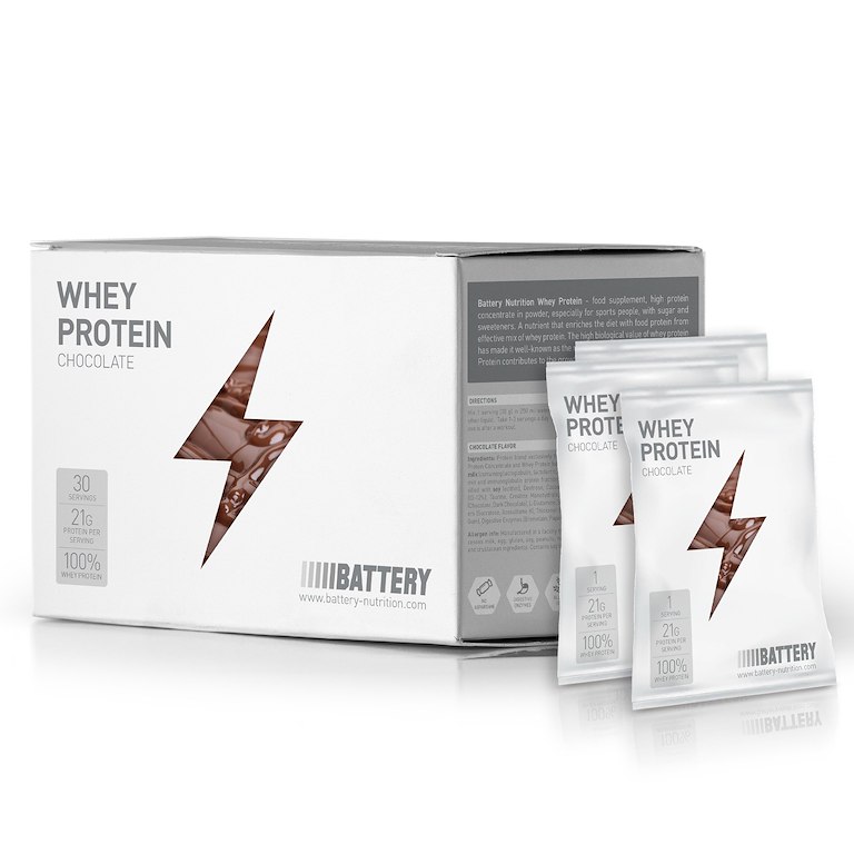 BATTERY WHEY PROTEIN 30g Chocolate