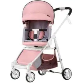 BBO Kolica za bebe V6 Twister roze