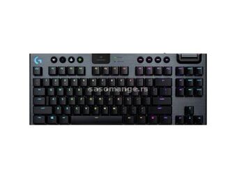 Logitech G915 LIGHTSPEED Tenkeyless mehanička bežična gejmerska tastatura crna