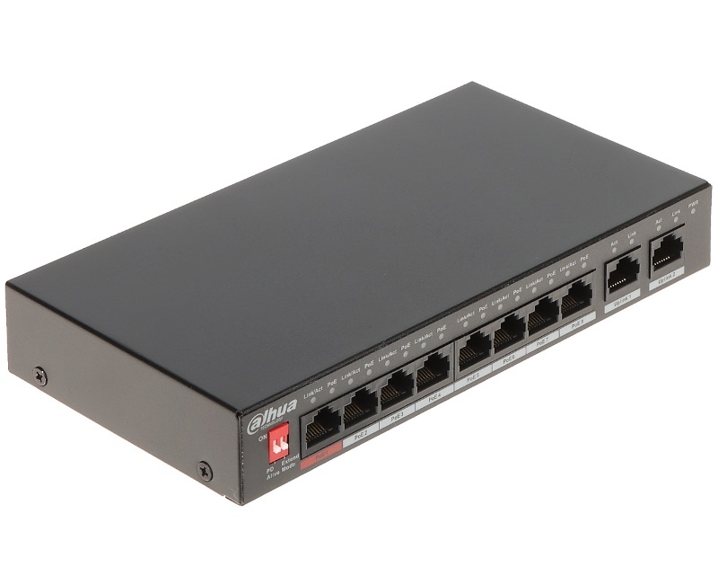 DAHUA PFS3010-8ET-96-V2 8port Fast Ethernet PoE switchID EK000578094