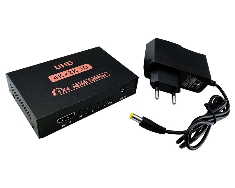 E-GREEN 2.0 HDMI spliter 4x out 1x in 4K x 2KID EK000578901