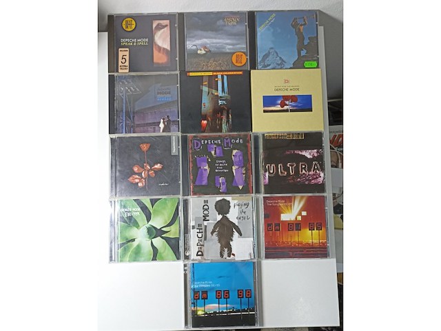 Depeche Mode - CD kolekcija