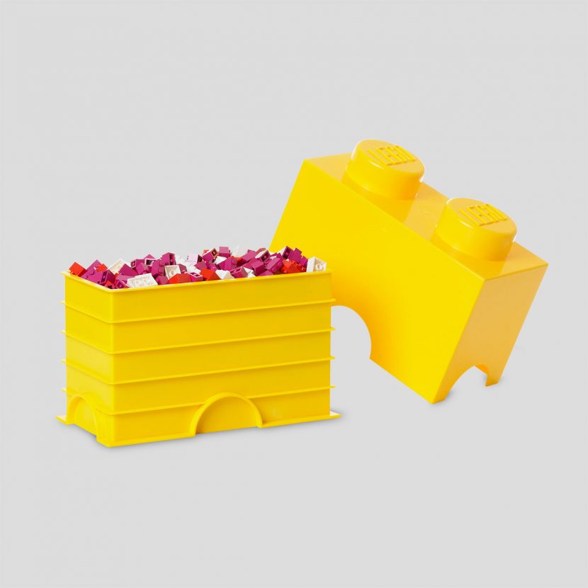 LEGO kutija za odlaganje (2): Žuta