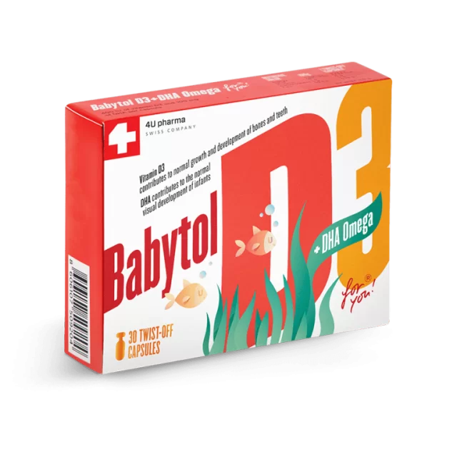 Babytol D3 + DHA Omega 30 kapsula