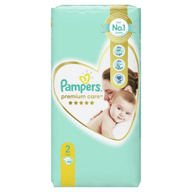 Pampers Premium 2 pelene 46 kom